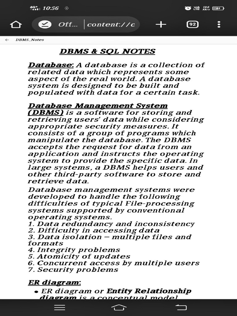 DBMS | PDF