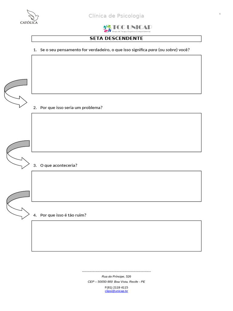 Seta Descendente | PDF