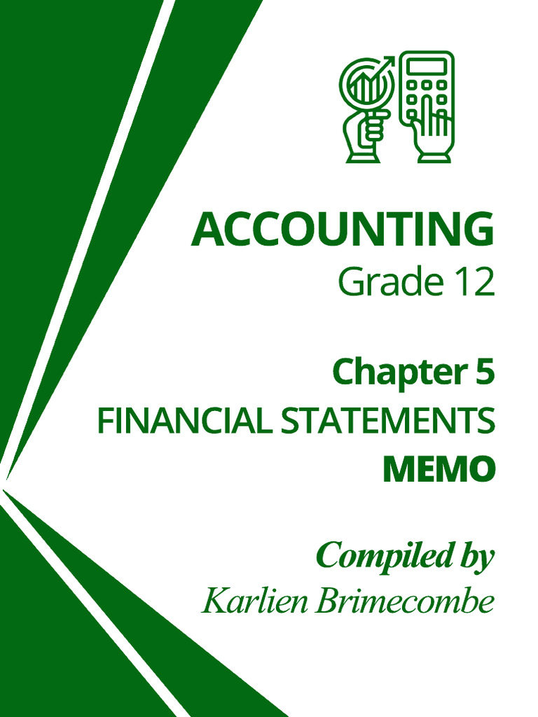 Gr12 FinancialStatements MEMO | PDF