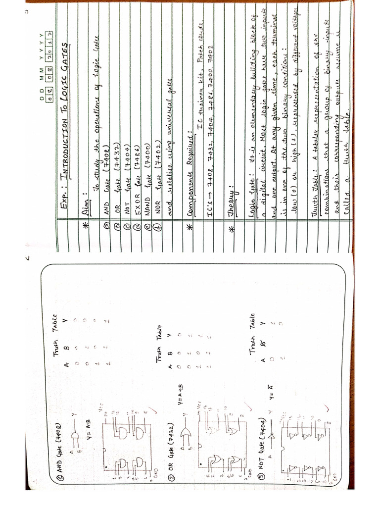 Sample Record Book - Just To Refer The Format | PDF