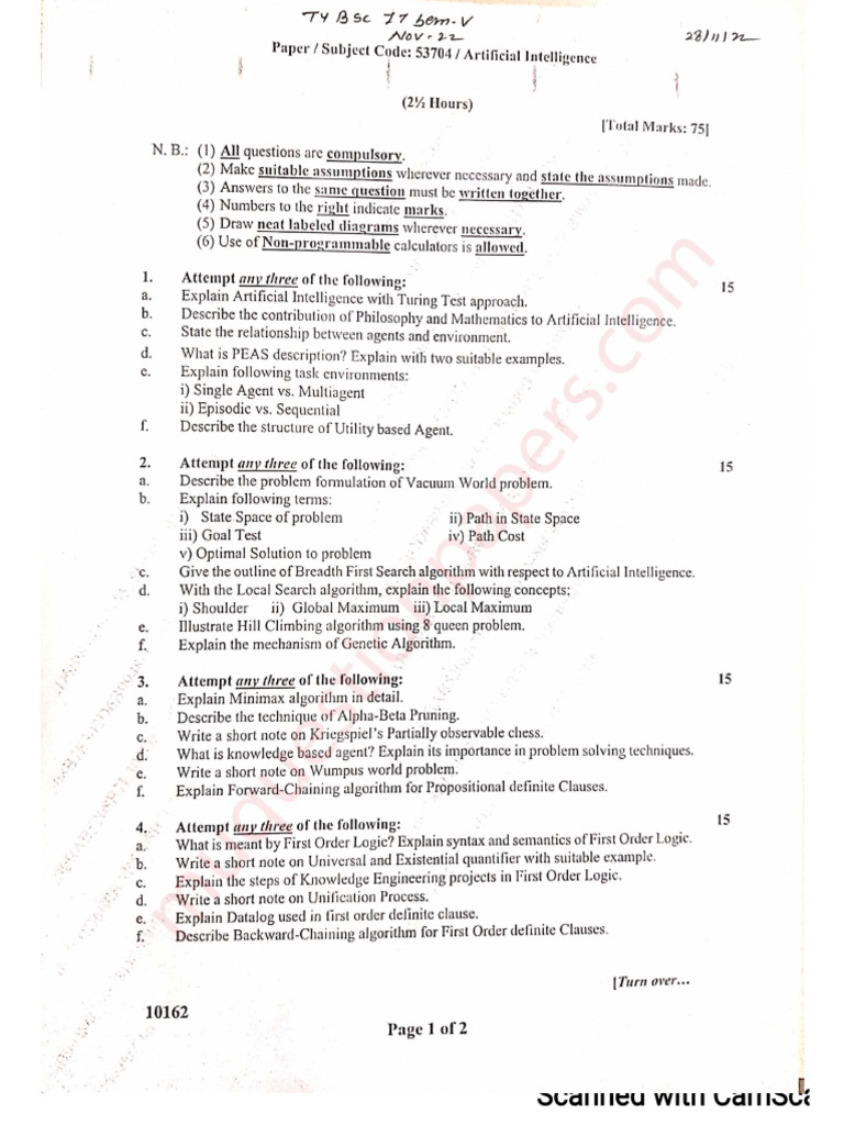 Ai Qb Pdf Theoretical Computer Science Mathematical Logic