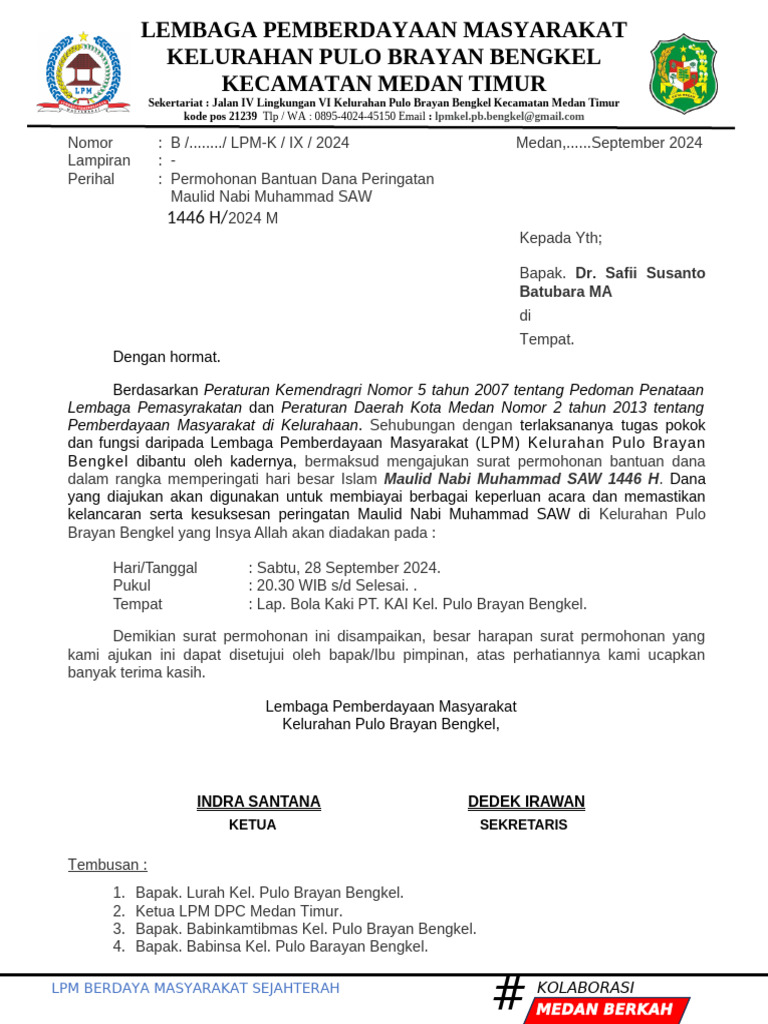 Proposal 1 Lembar | PDF