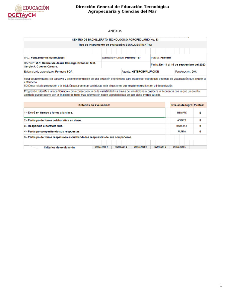 PatricioEspadas PM1 Herramientas Progresion 2 | PDF