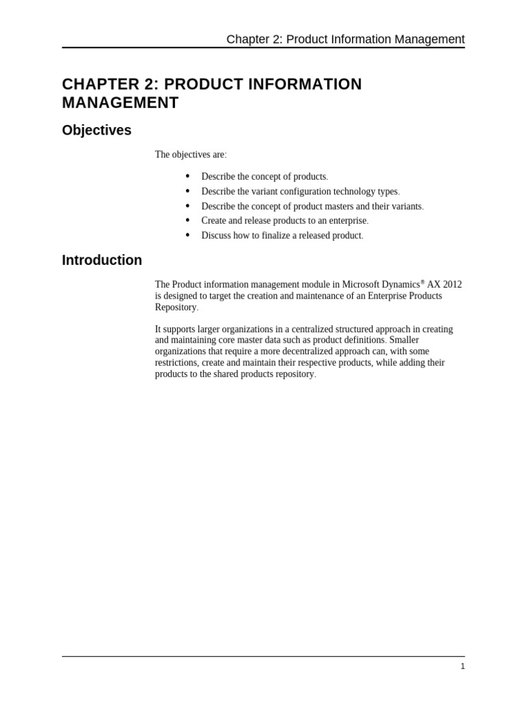 Ax2012 Enus WN SCM 02 | PDF