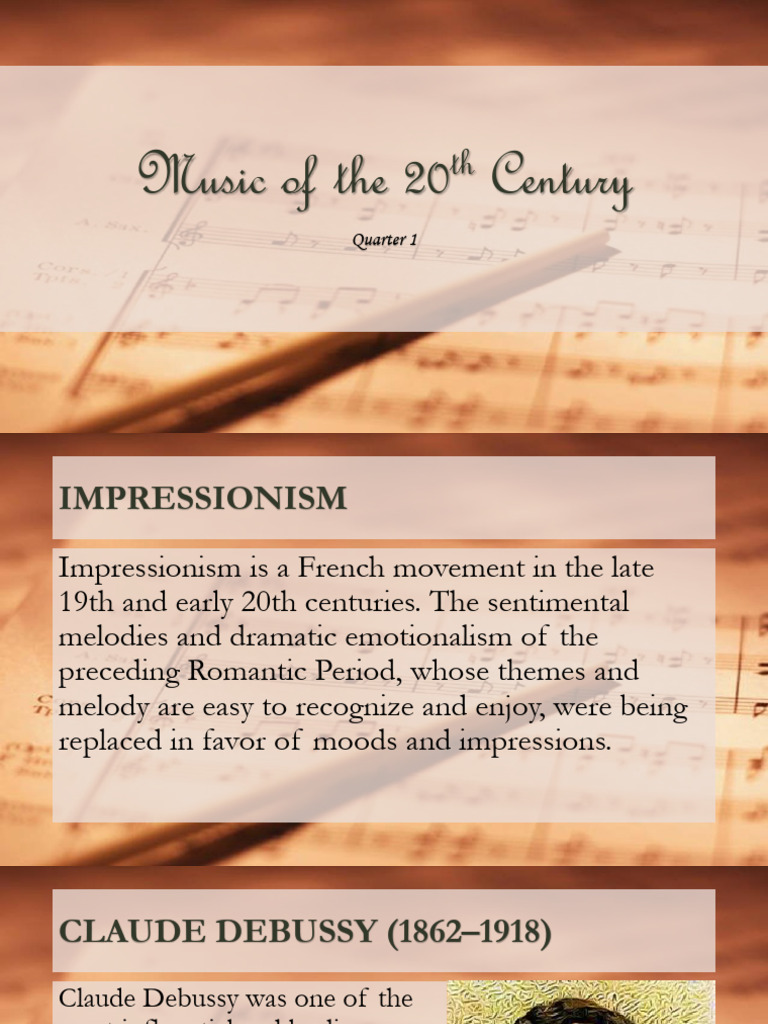 Music of The 20th Century | PDF
