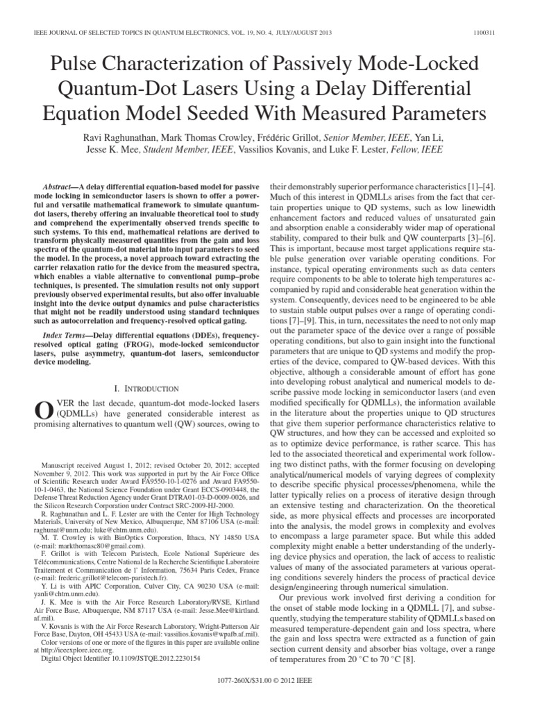 R. Raghunathan Et Al. | PDF