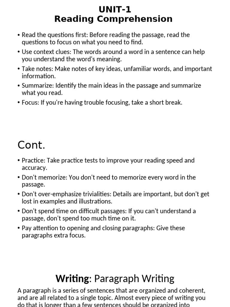 Unit 1 & 2 Marine | PDF