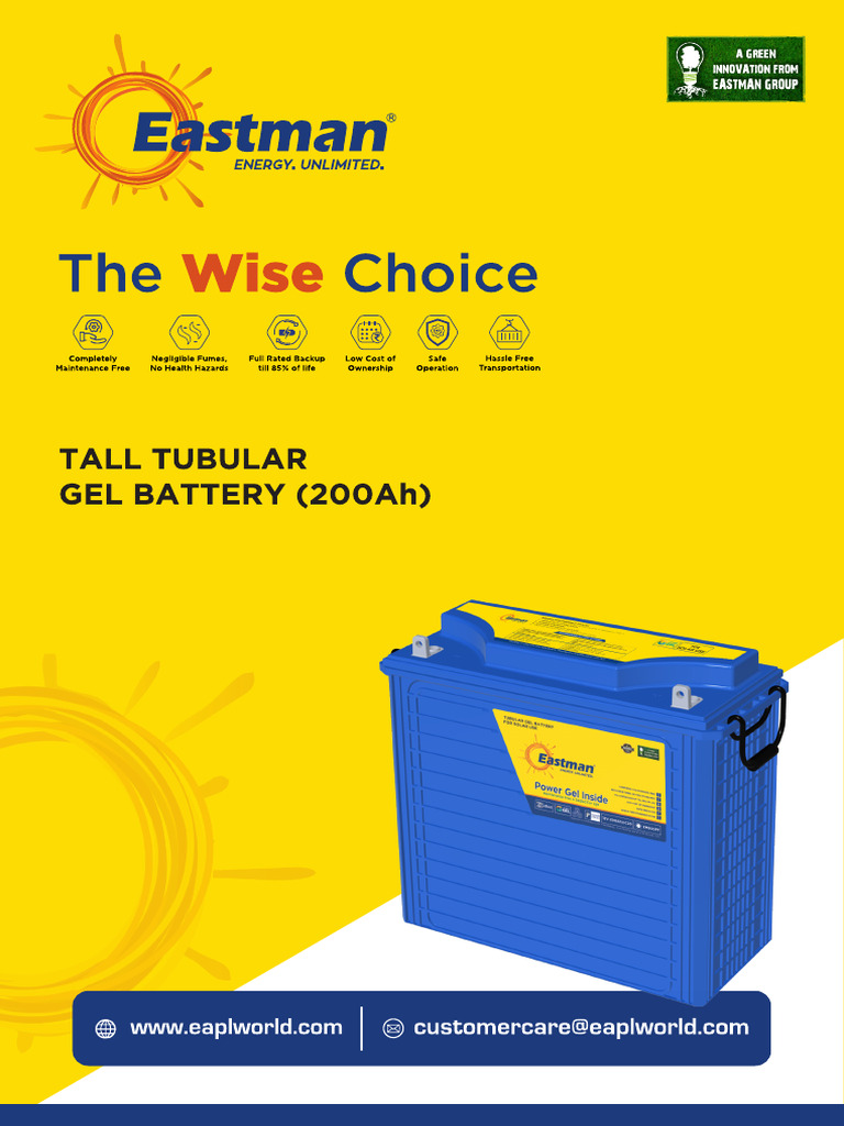 EASTMAN TGEL-EM200PT-PLATINUM | PDF