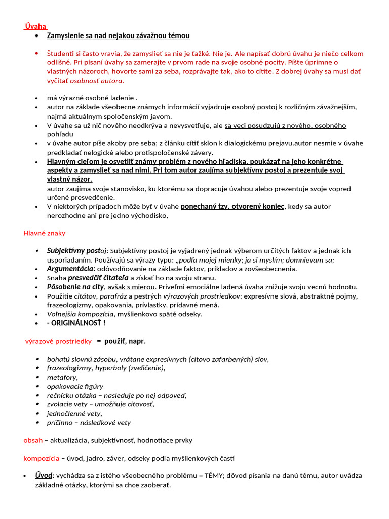 1 - Úvaha - Príprava Na PFIČ MS | PDF