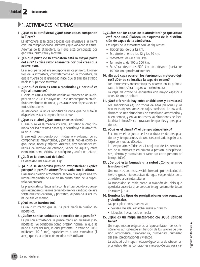 Solucionario U2 Byg1eso | PDF | Decibel | Ciencia y matemáticas