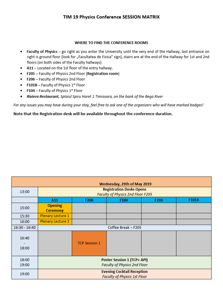 Conference Schedule | PDF | Graphene | Physics
