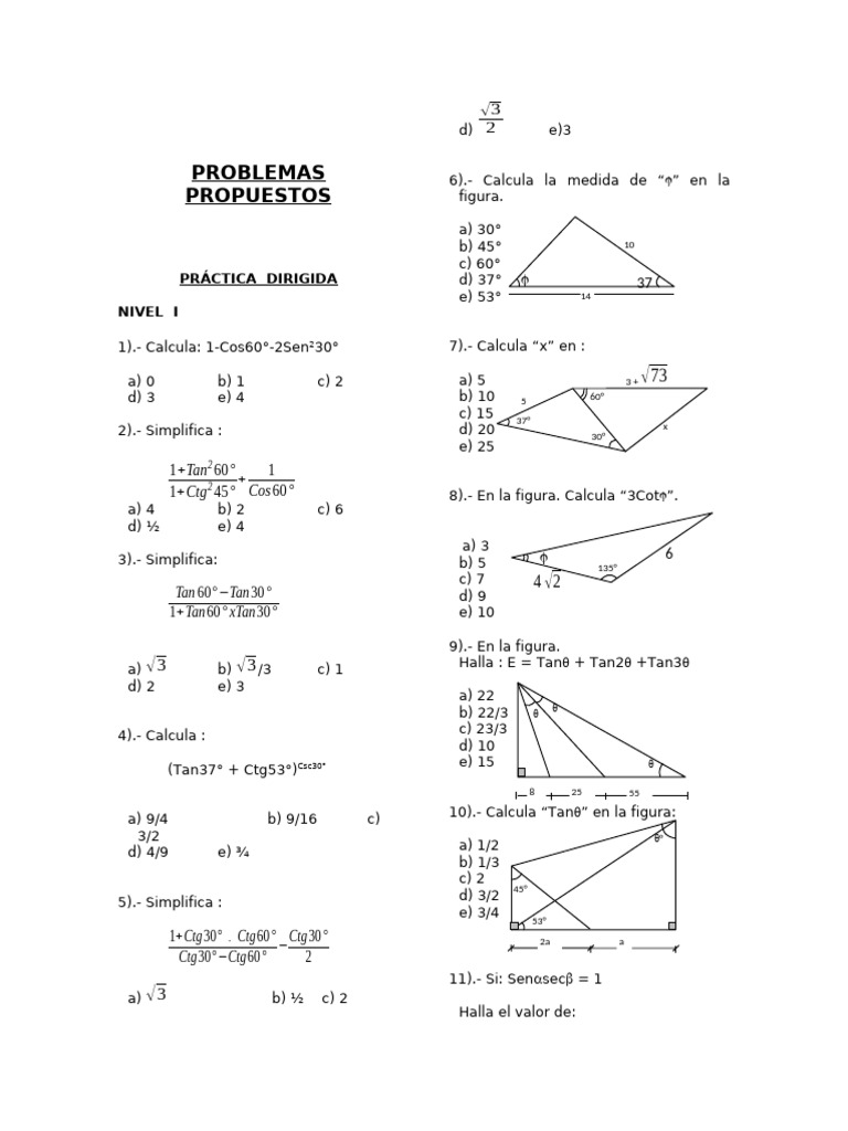 Semana 1 Trigo | PDF
