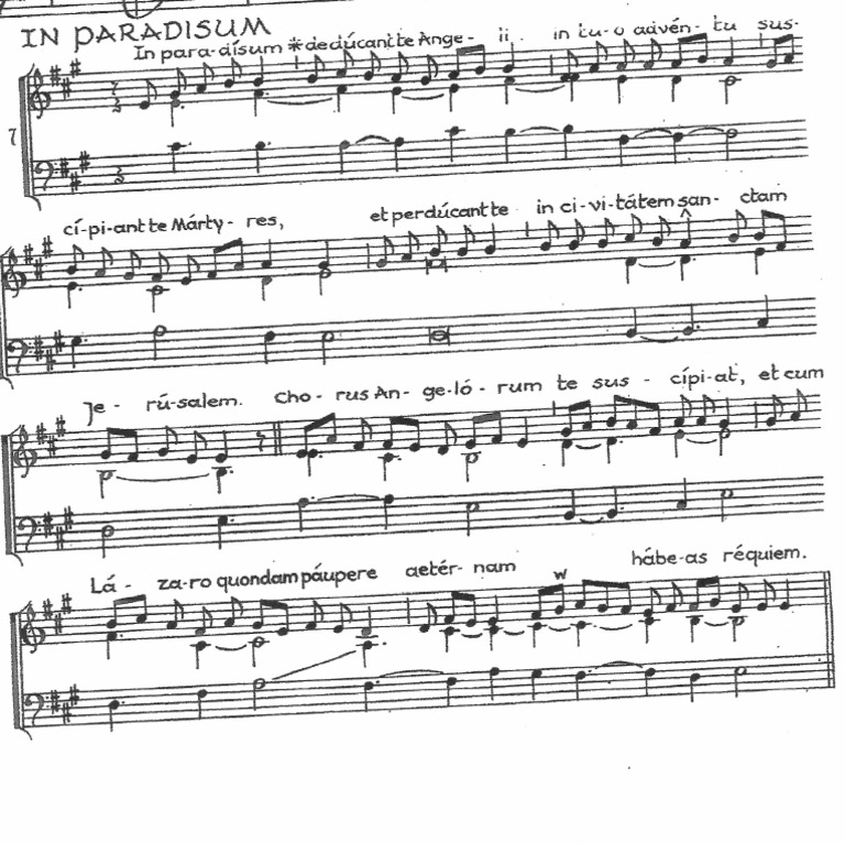 In Paradisum | PDF