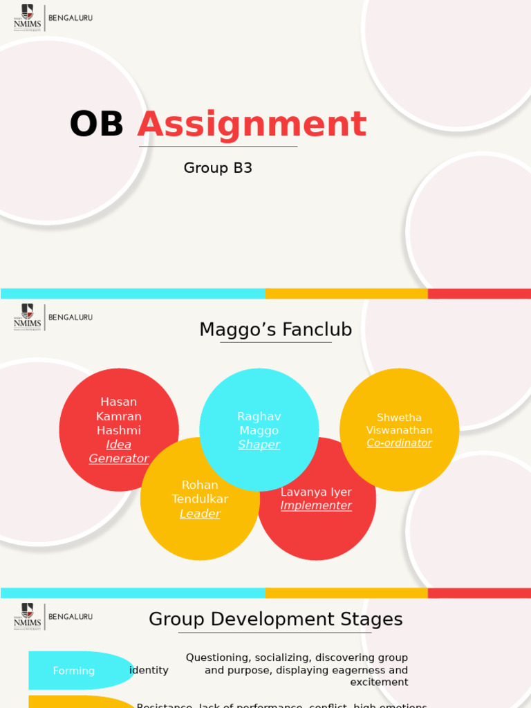 OB Assignment - Group B3 | PDF