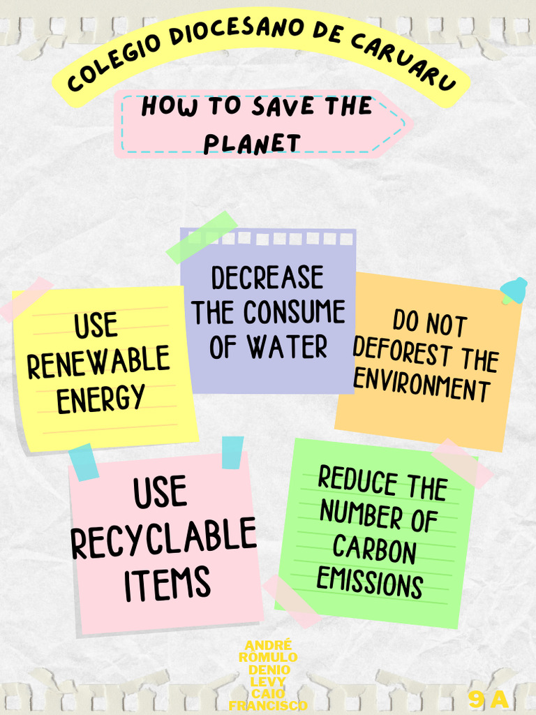 How To Save The Planet | PDF