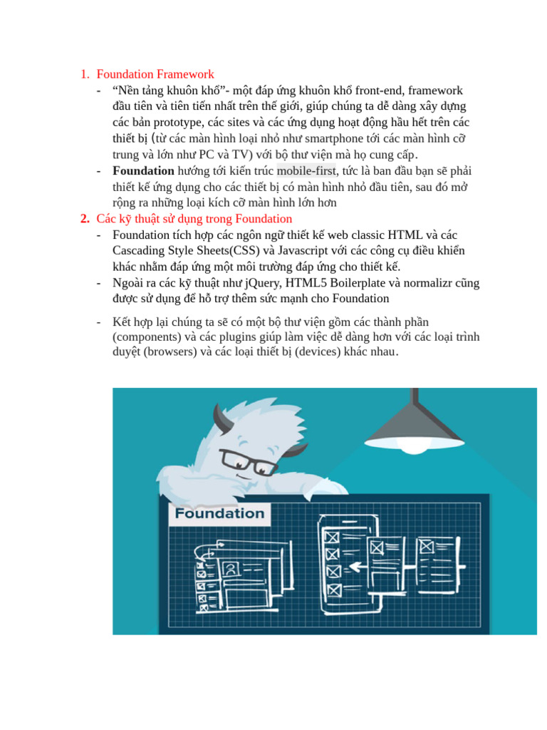 Foundation Framework | PDF