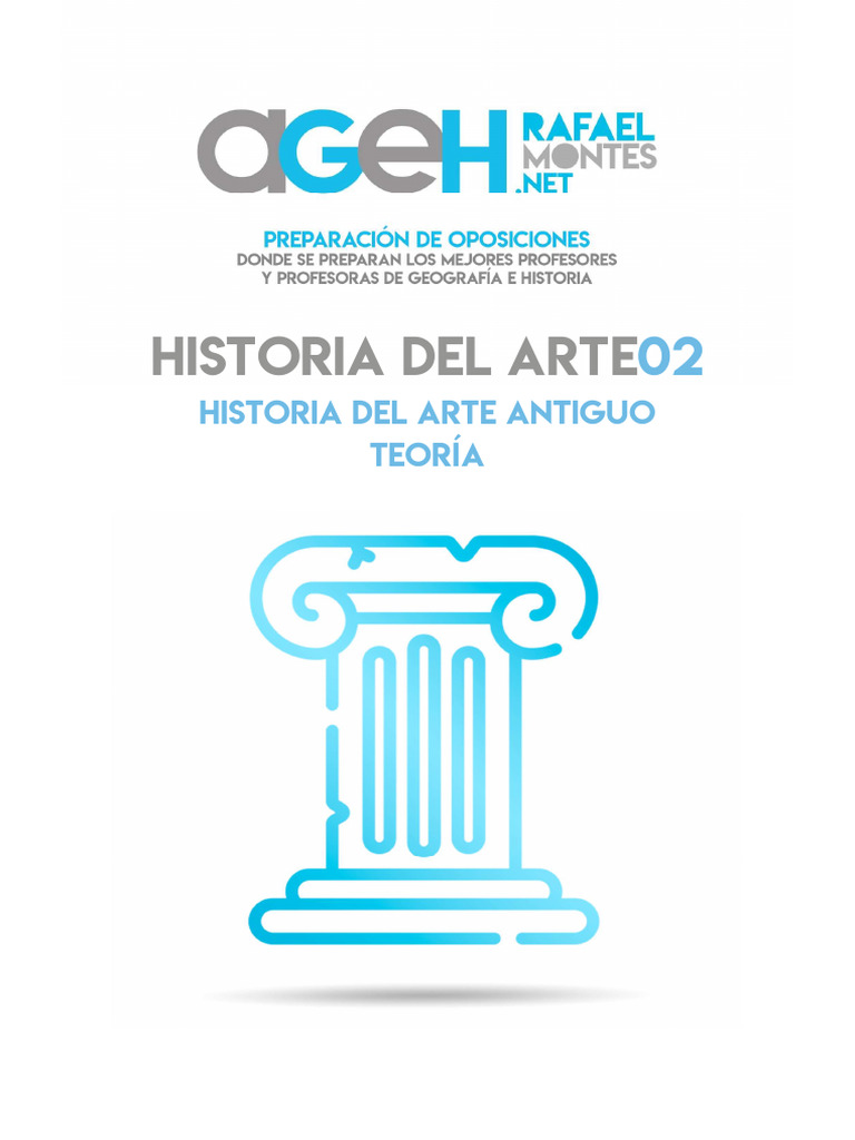 Historia Del Arte 02 Historia Del Arte Antiguo Teoria | PDF