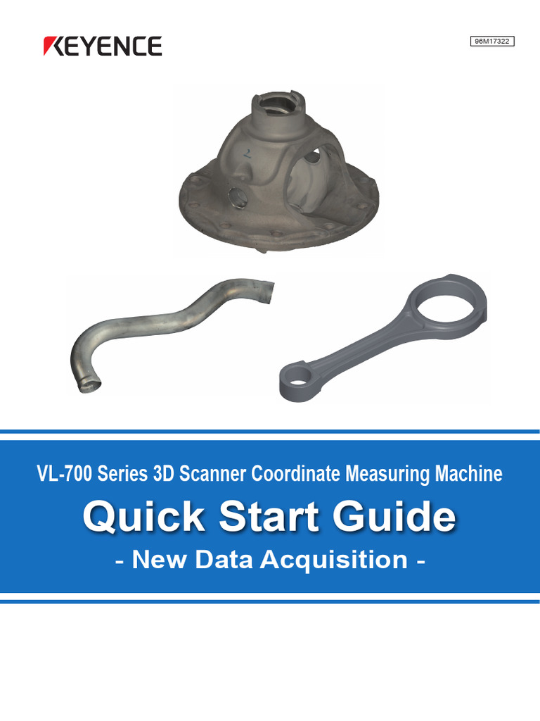 VL-700 Quick Start Guide - New Data Acquisition | PDF