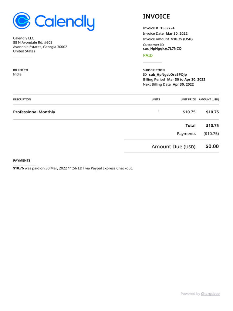 Invoice 1532724 | PDF