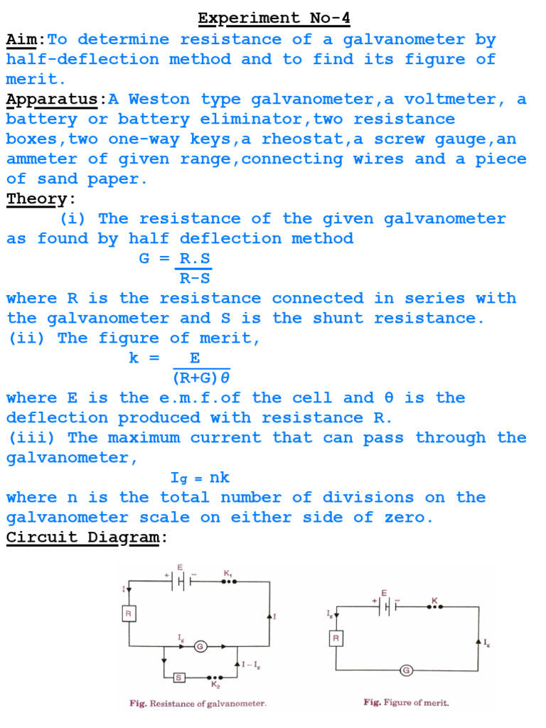 Ex - Half Deflection Method | PDF | Electronics | Materials Science
