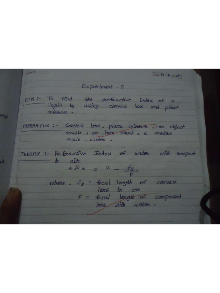 Physics Experiment 5&6 | PDF