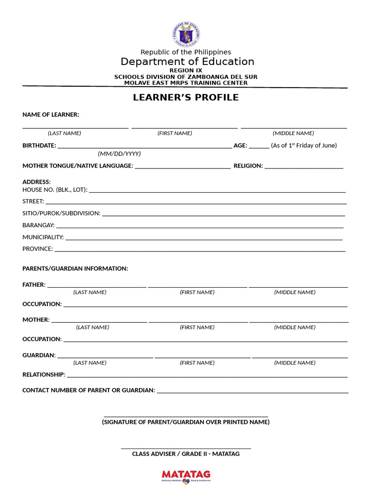 LEARNERS-PROFILE | PDF