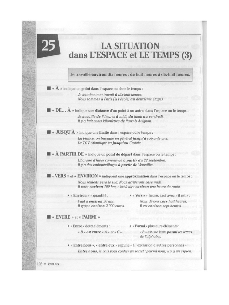 Expression Du Temps | PDF