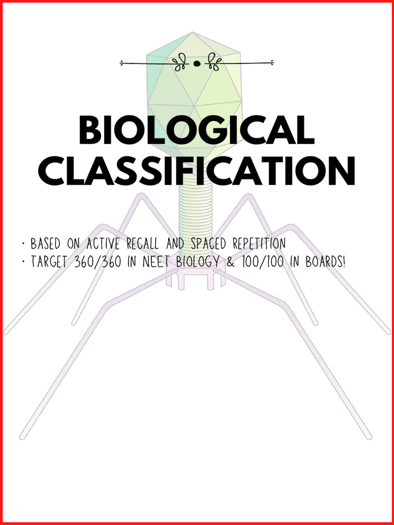 Biological Classification | PDF