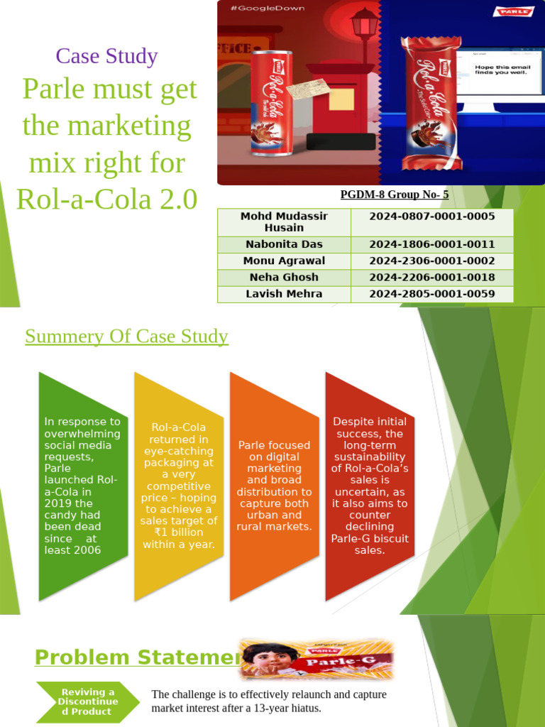 Rola Cola Presentation | PDF