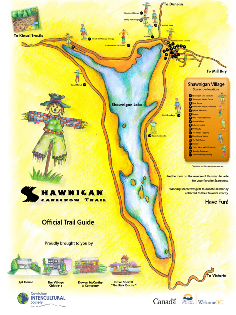 Shawnigan Scarecrow Trial Map | PDF
