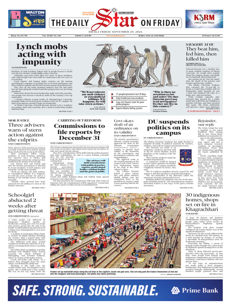 The Daily Star, Bangladesh | PDF