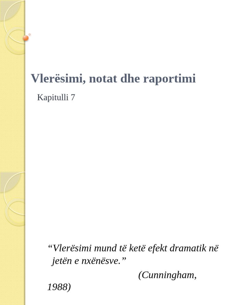 Tema 7 Vlerësimi | PDF