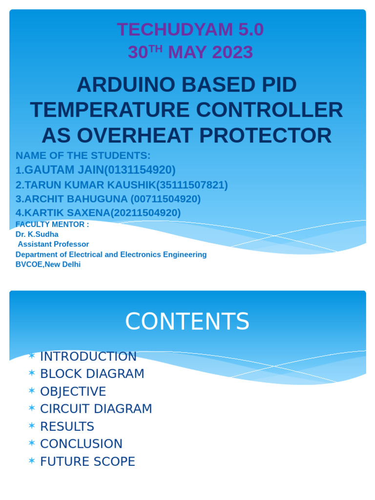 Arduino Based Pid Temperature Controller | PDF