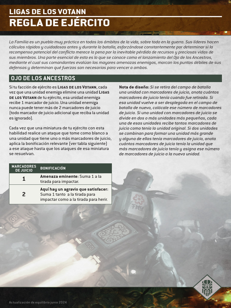 Ligas de Los Votann | PDF