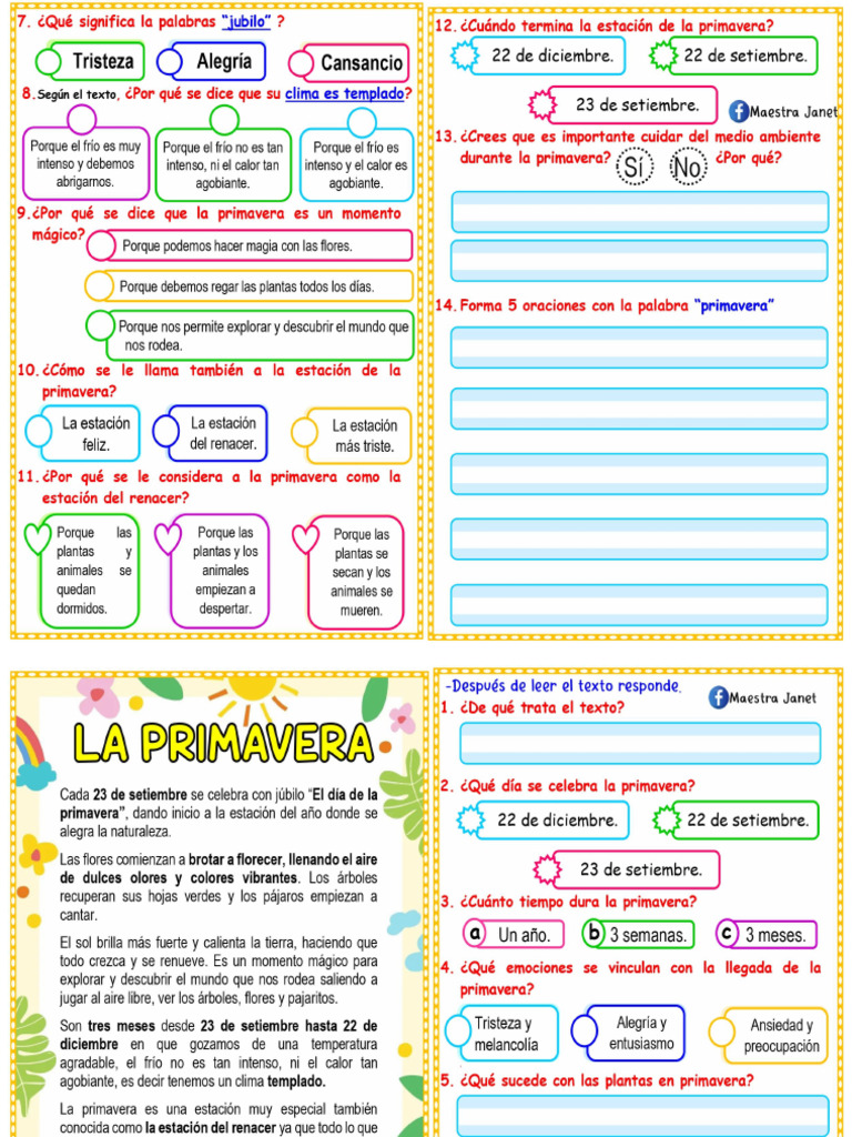 La Primavera | PDF