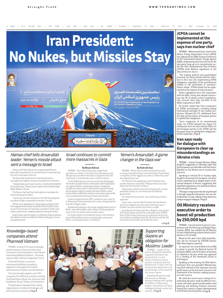 Tehran Times | PDF