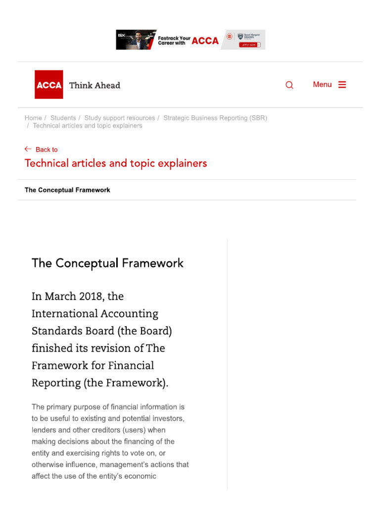 Financial Reporting Overview | PDF