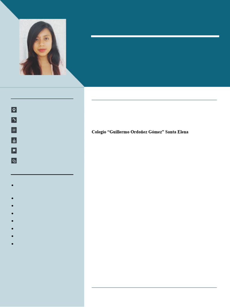 DanielaViviana OrralaFlores CV | PDF