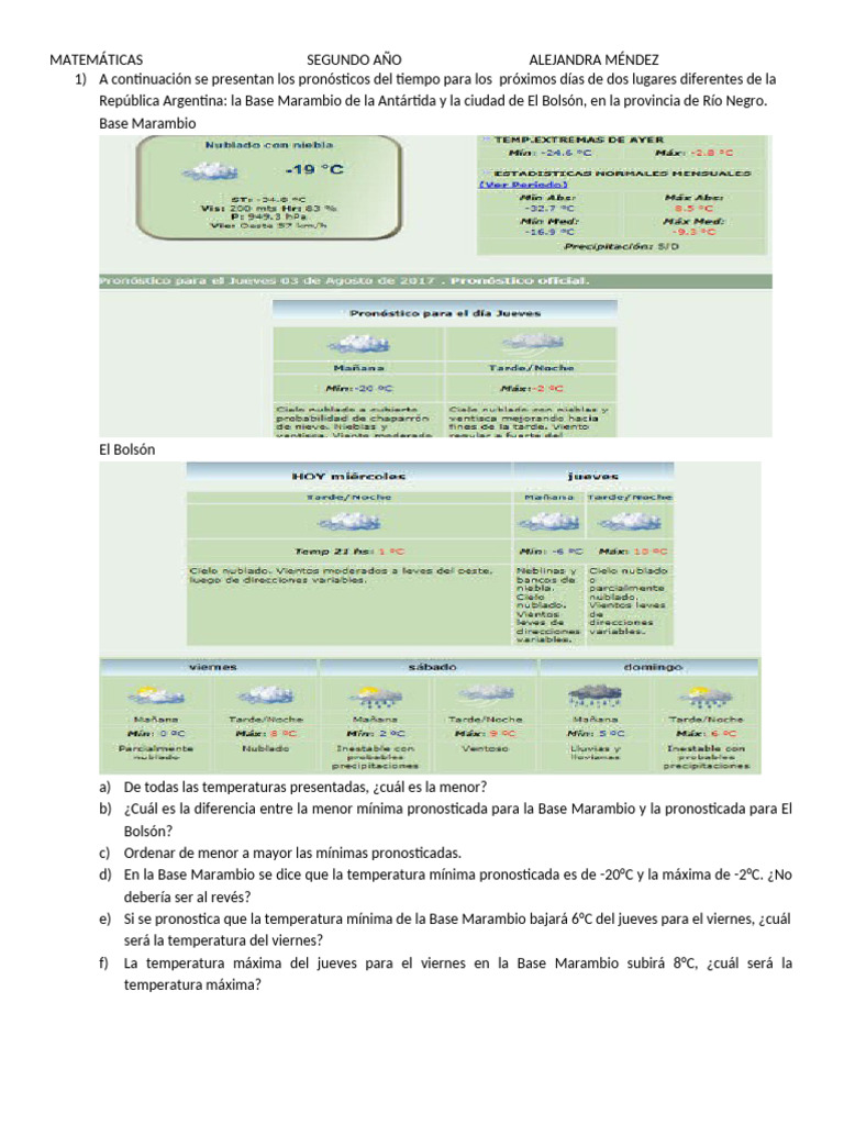 Agustin Coronel - Trabajo Introductorio Números Enteros TP 3 | PDF