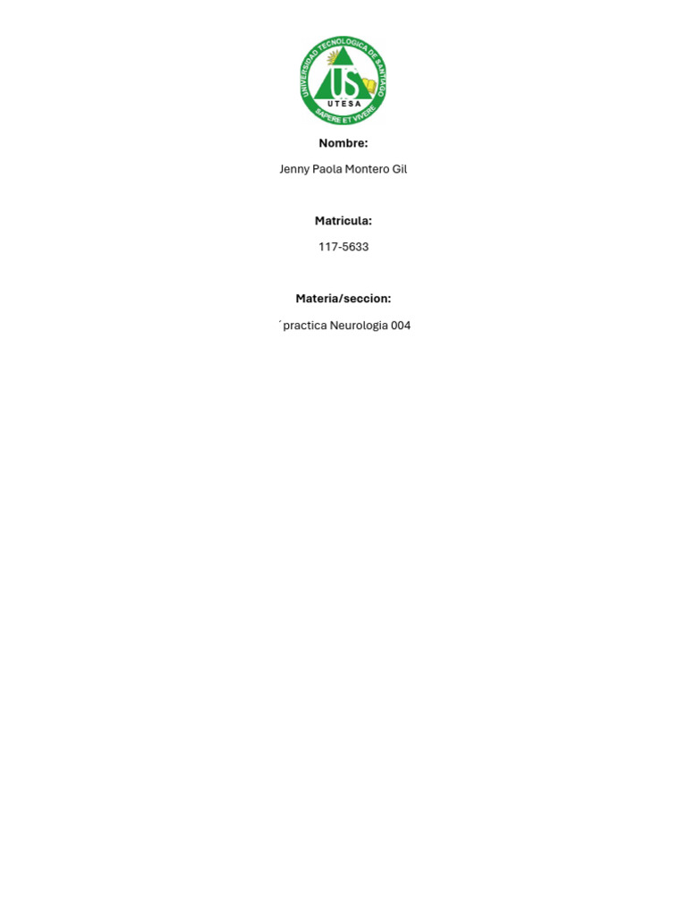 Tarea 4 Pract - Neuro | PDF