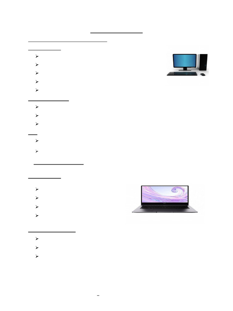 Chapter1 - Part 2 - Types of Computers | PDF