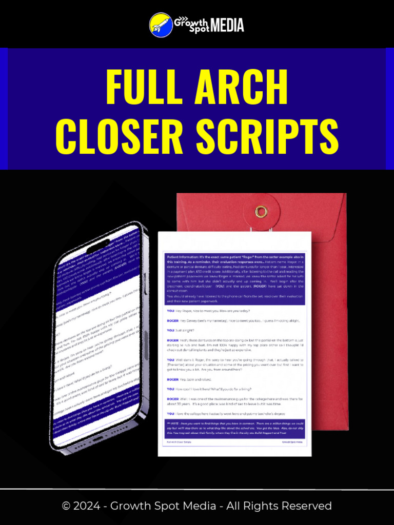 Full Arch Closer Scripts PDF | PDF