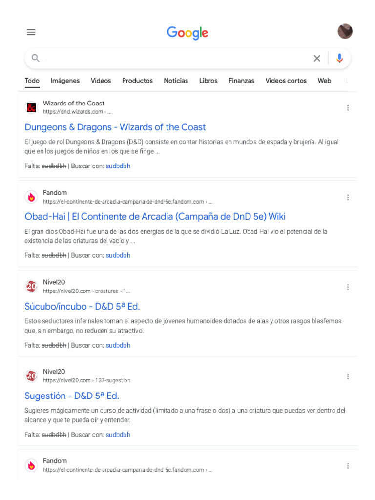 Dungeons & Dragons - Wizards of The Coast: Sudbdbh DND | PDF