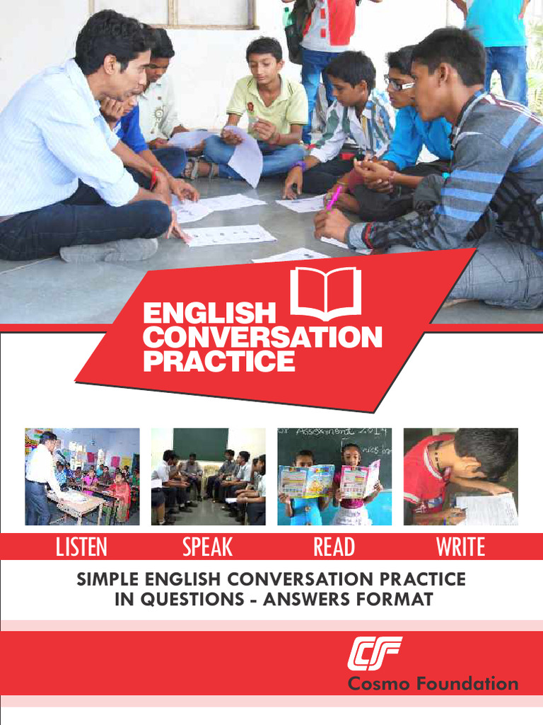 English Conversation Practice Book | PDF | English Language | Copyright