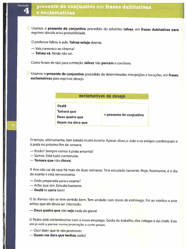 Gramática Ativa 2 UND4 | PDF