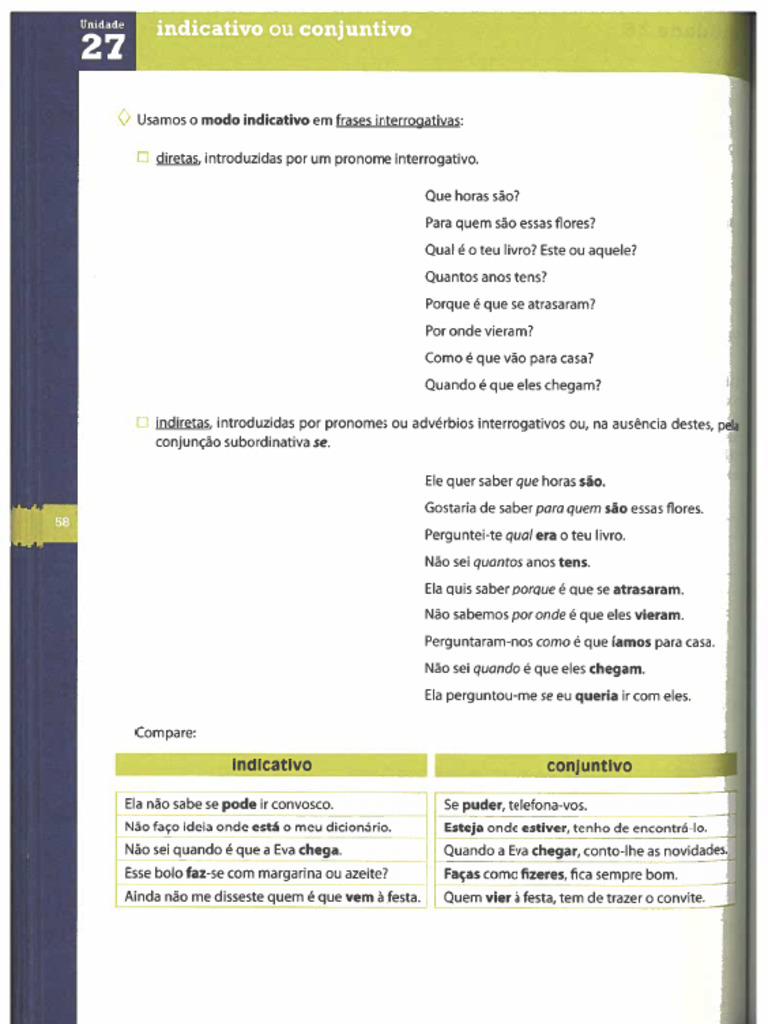 Gramatica Ativa 2 Unid 27 | PDF