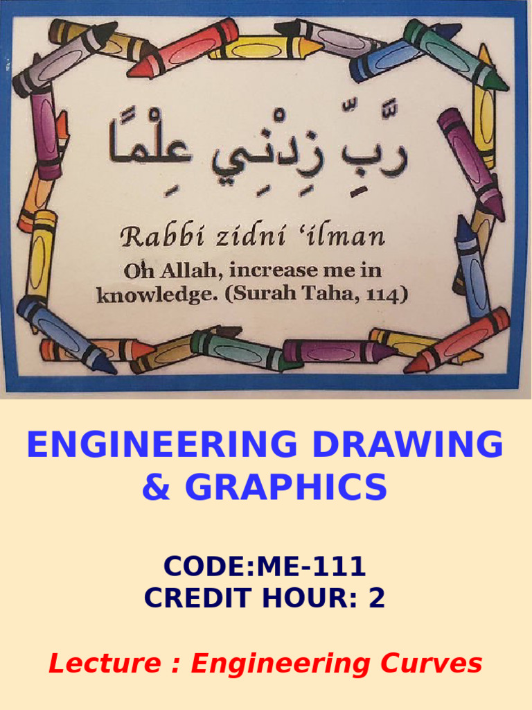 Lecture Engineering Curves | PDF