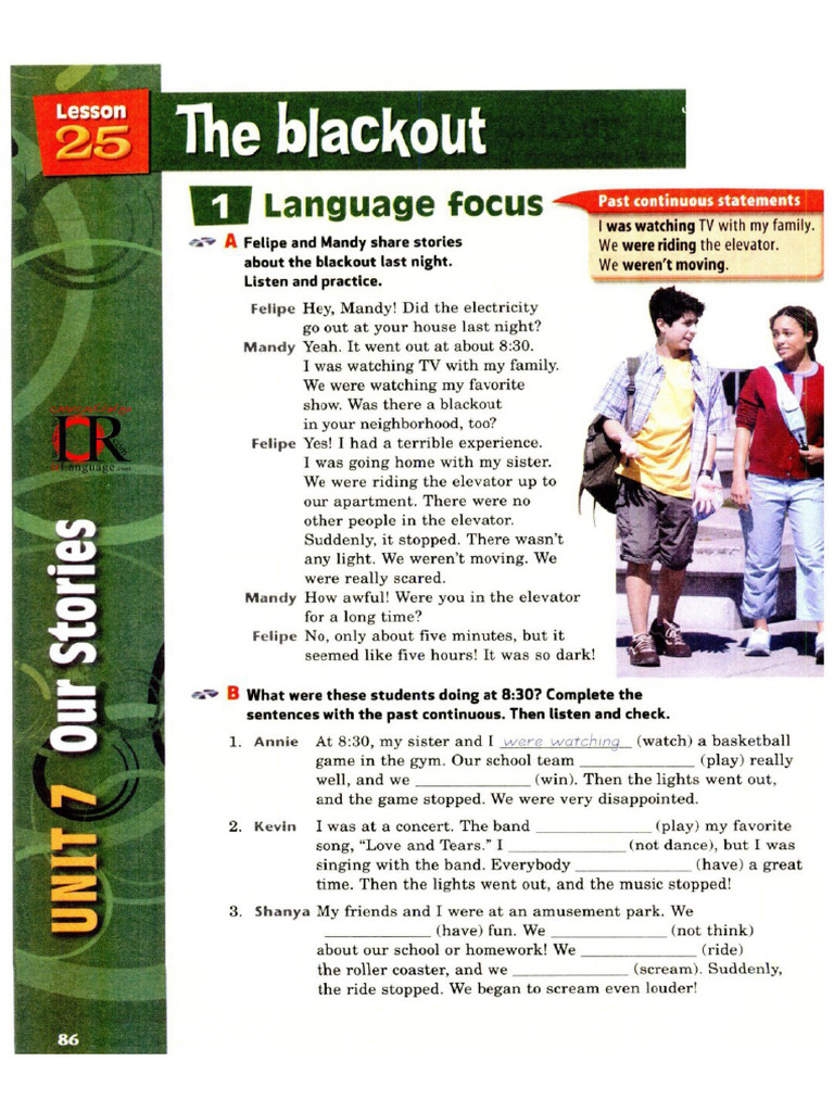 Connect 3 Unit 7 | PDF