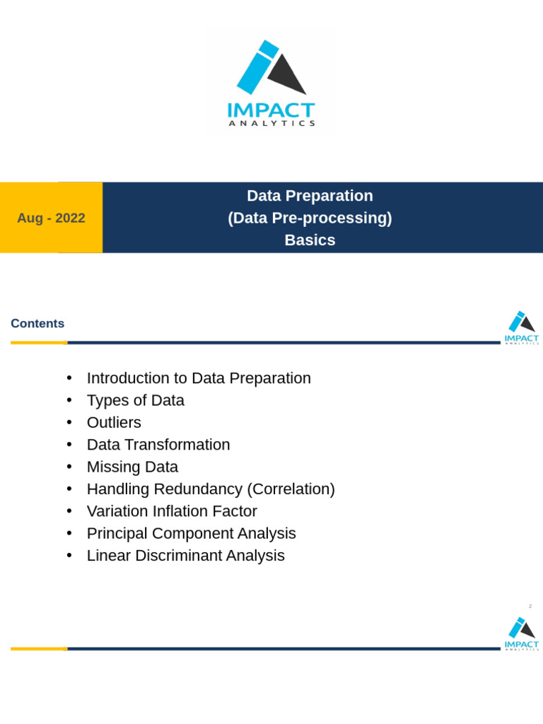 Data Preparation Processing V2 | PDF