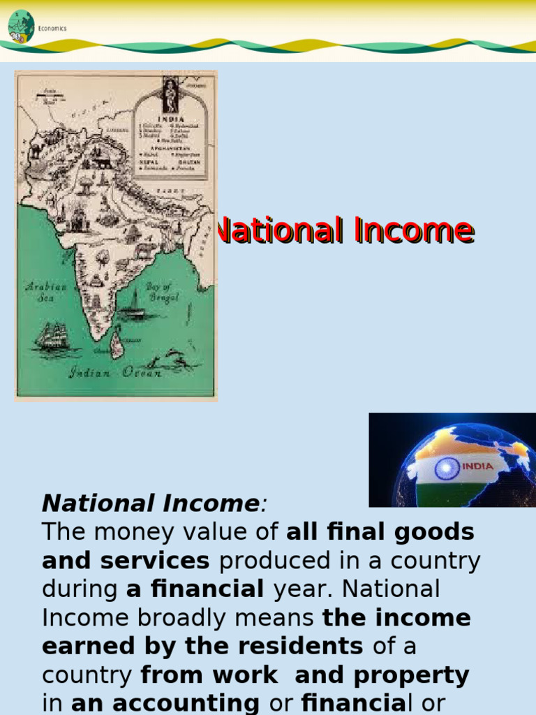 National Income - Concepts | PDF | Gross Domestic Product | Measures Of ...